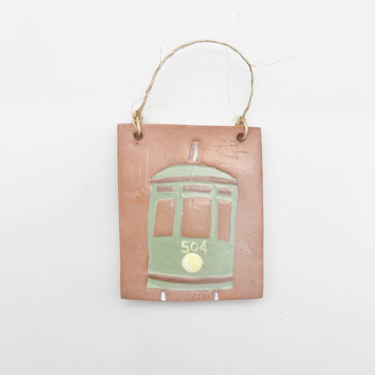 Streetcar Ceramic Wall Sign - New Orleans Cute Home Decor St Charles ...