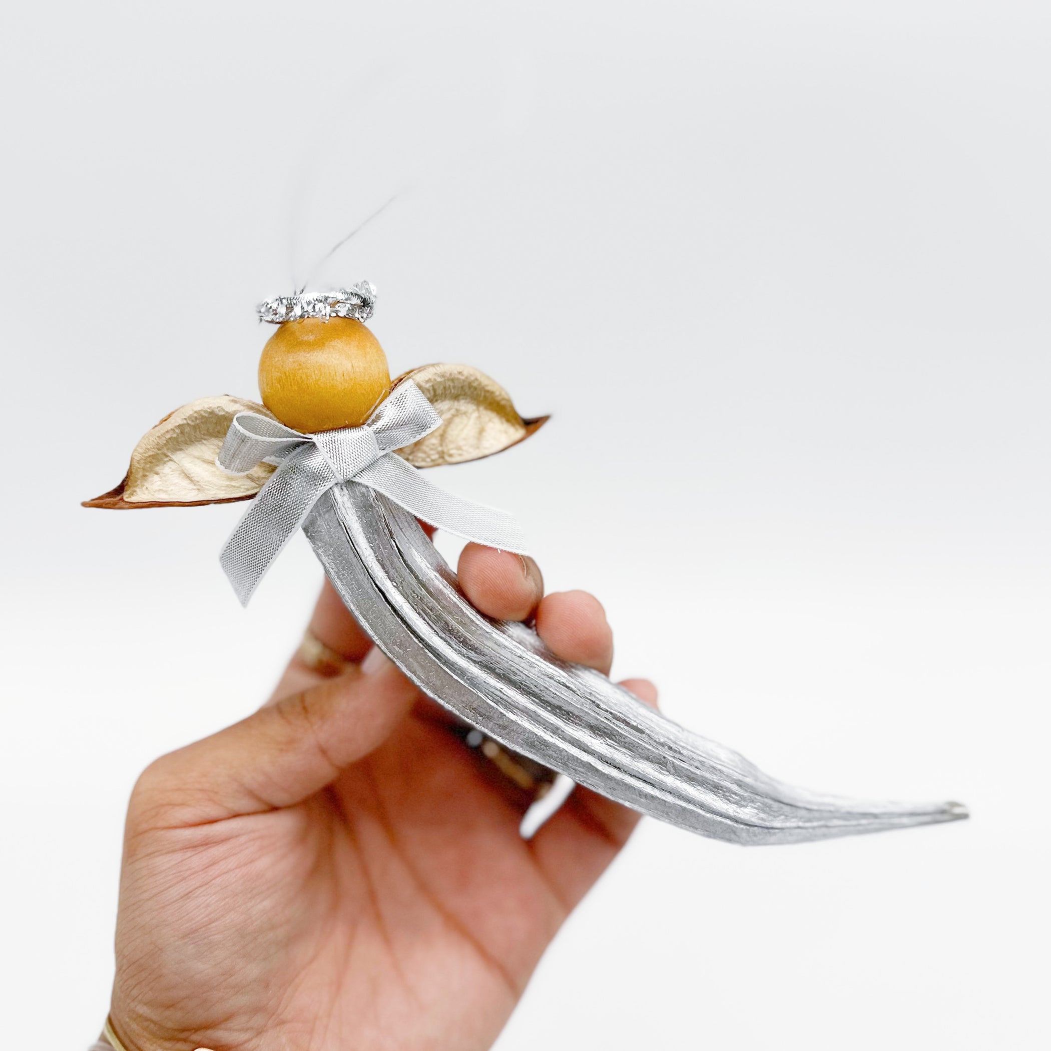 Okra Angel Ornament - Handmade ornaments and gifts in New Orleans, LA ...