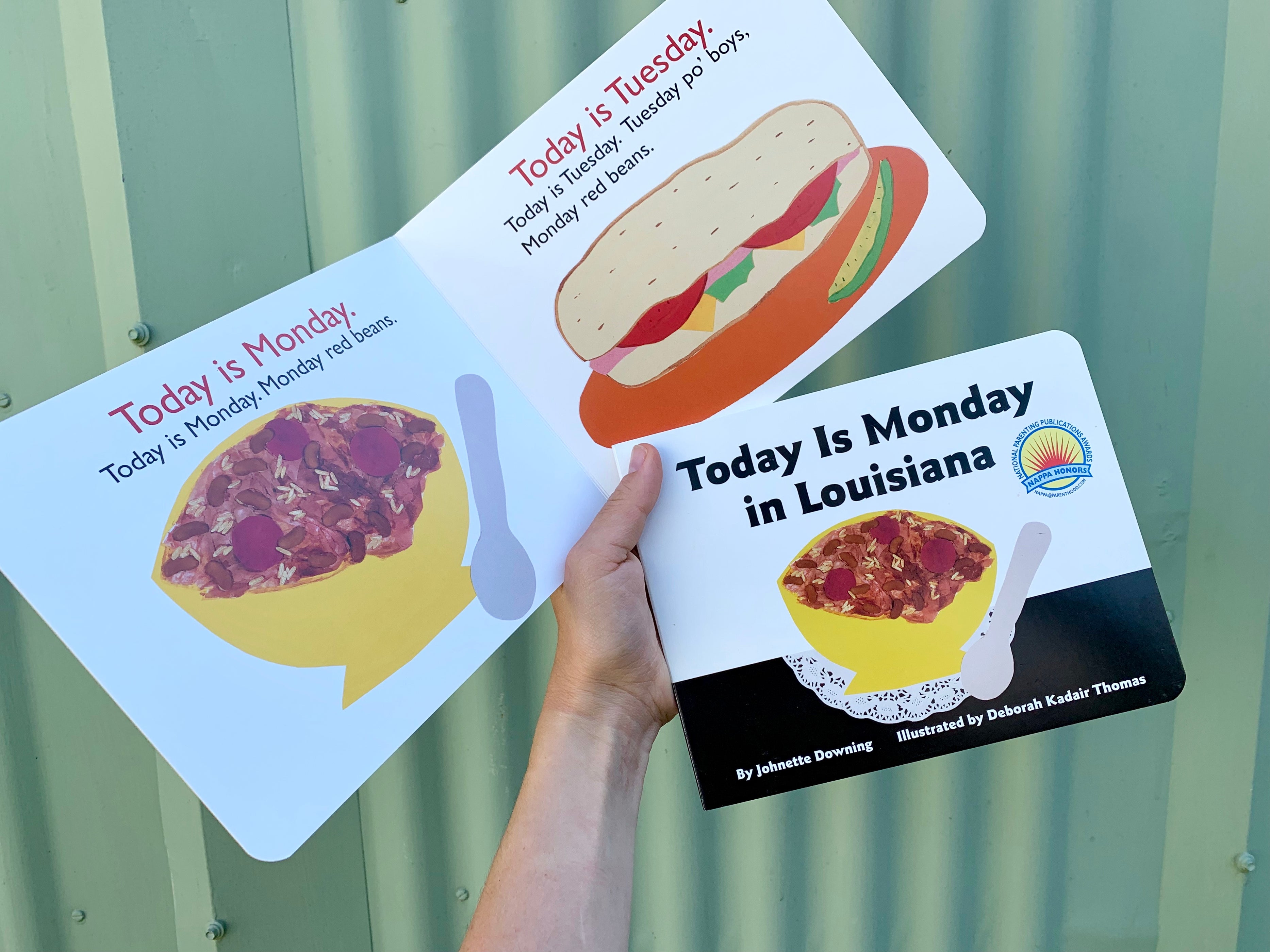 Today Is Monday In Louisiana Children's Book | Red Beans & Rice Fun ...