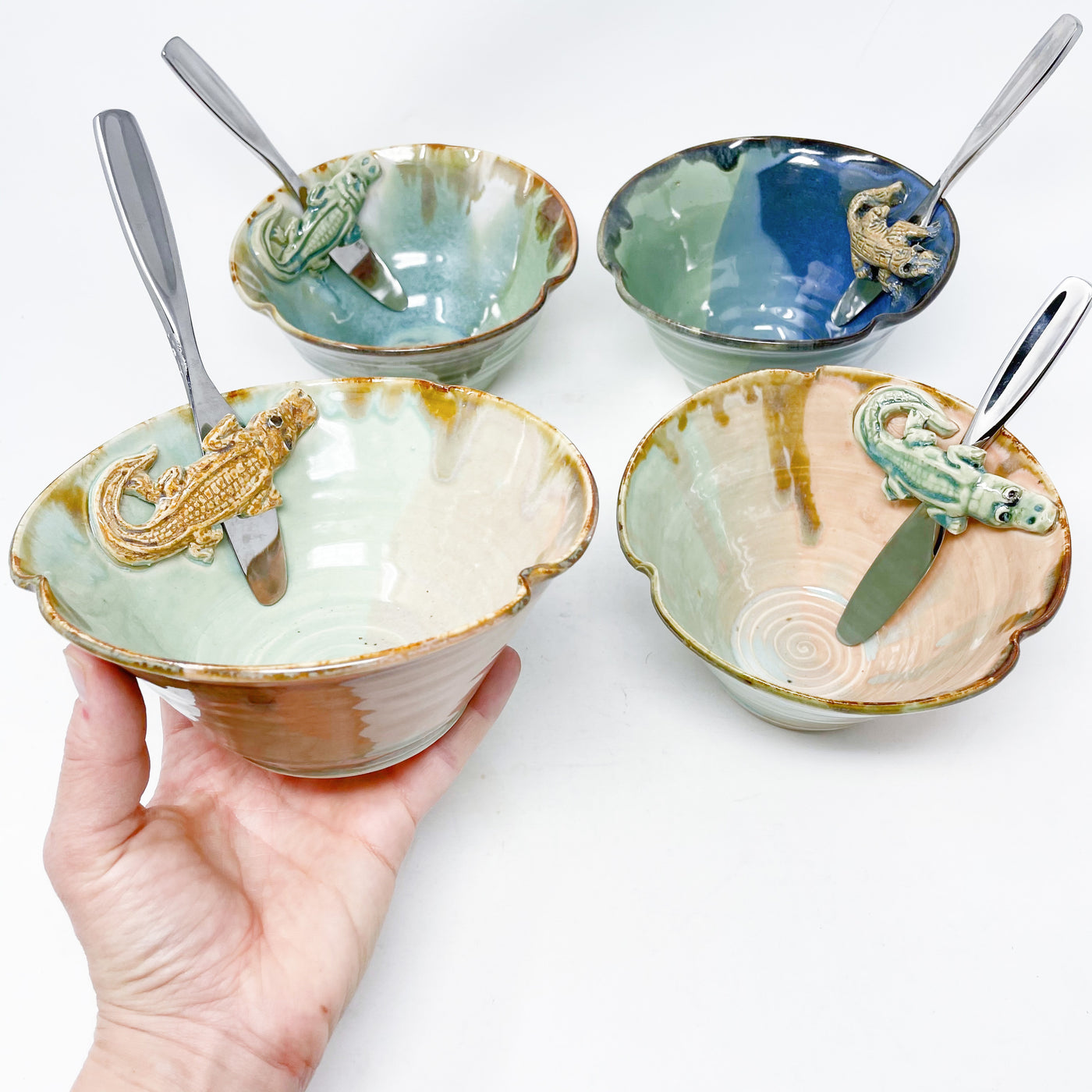 Ceramic Dip Bowl: Alligator — Home Malone