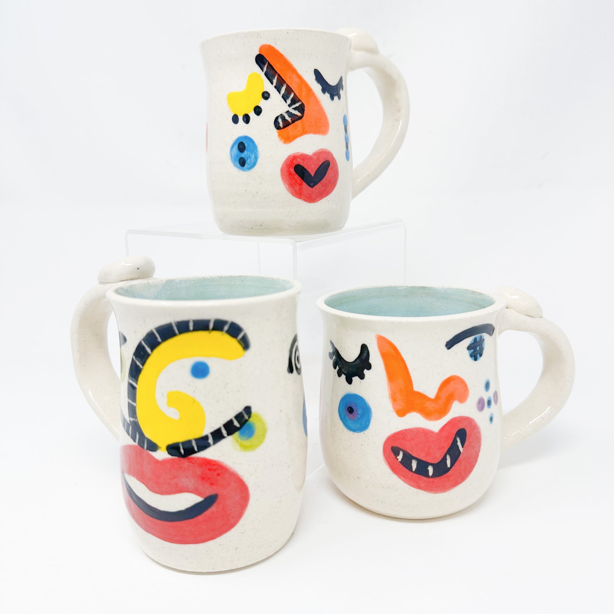 Happy People Mug | Vibrant Colorful Fun Coffee Drinkware Gift Ideas at ...