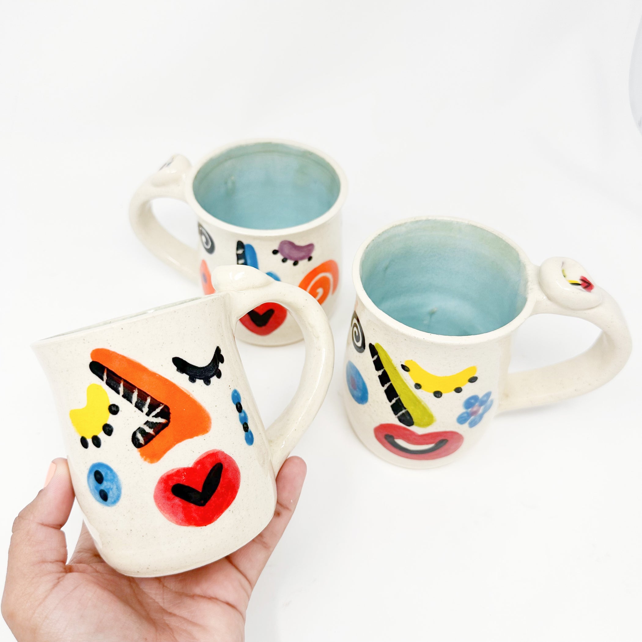 Happy People Mug | Vibrant Colorful Fun Coffee Drinkware Gift Ideas at ...