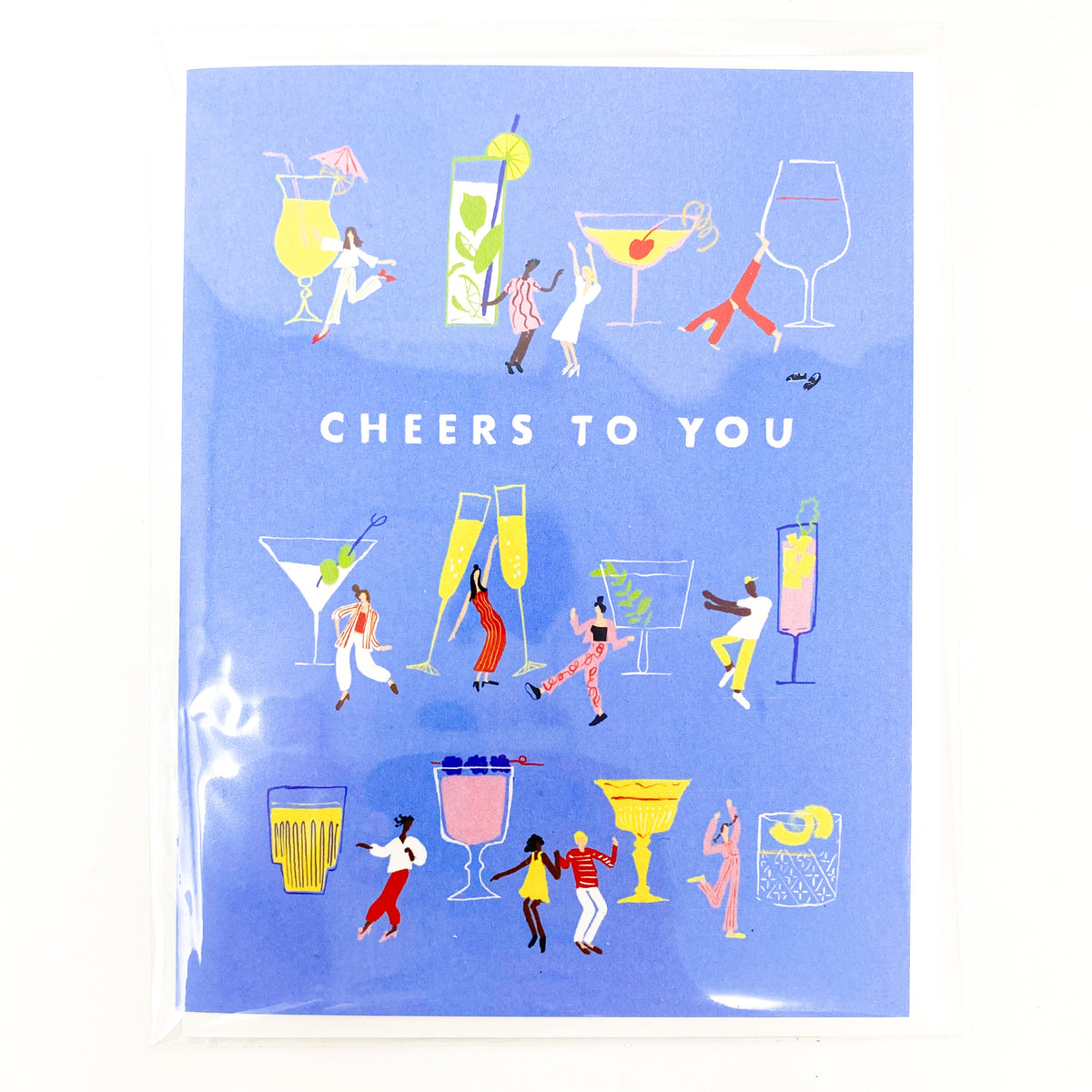 Cocktail Congrats Card | Cute Stationery Greeting Cards Locally Made ...