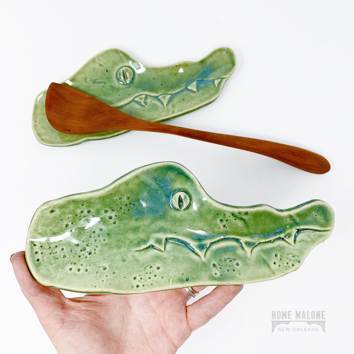 Ceramic Gator Spoon Rest - Pottery & Art Gifts in New Orleans, LA ...